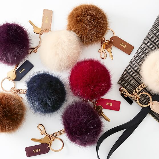 Pom Pom Keychain | Mark and Graham