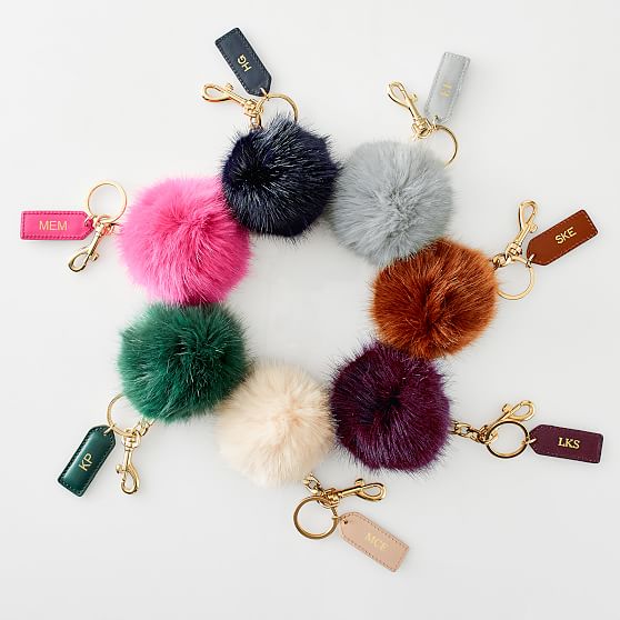 Pom Pom Keychain | Mark and Graham