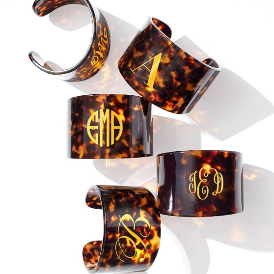 Tortoise Cuff Bracelets Monogram | Paul Smith