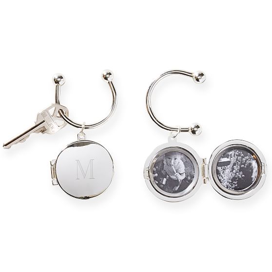 Personalized Keepsake Locket Keychain | Mark and Graham