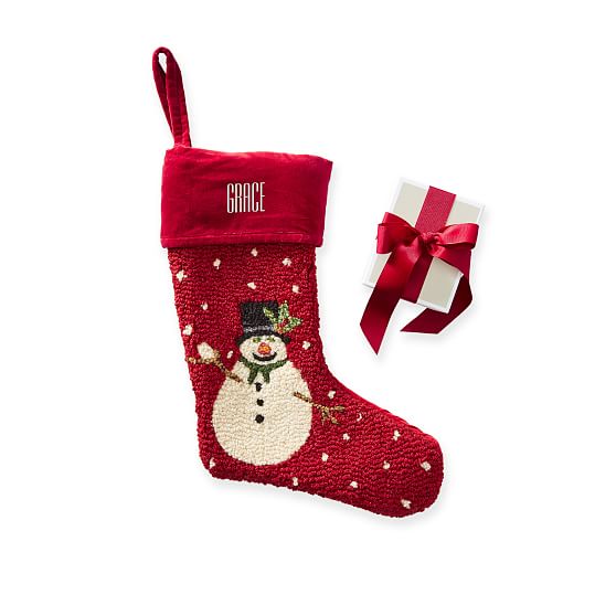 Hand Hooked Personalized Christmas Stockings | Mark and Graham